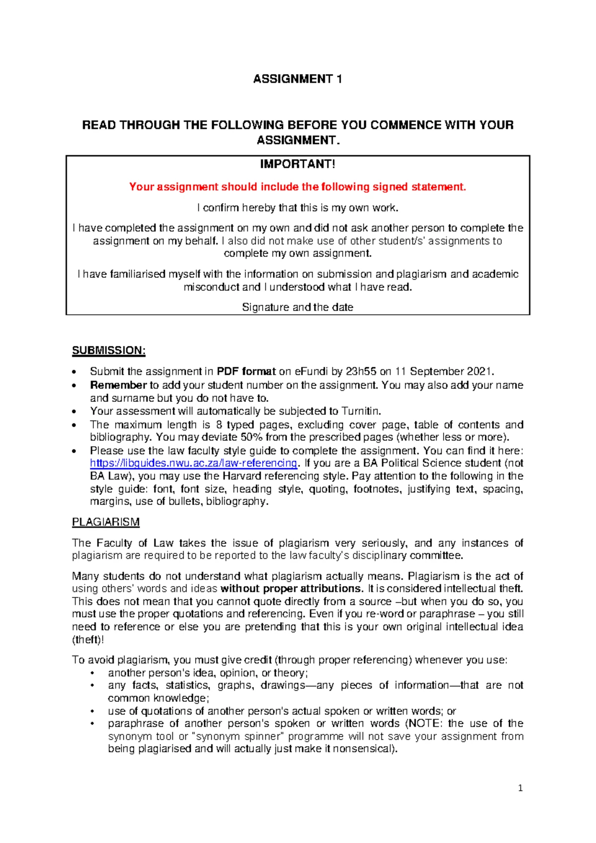 MRL3701 2024 Semester 1 Assignment 2: Insolvency Law Questions - Studocu