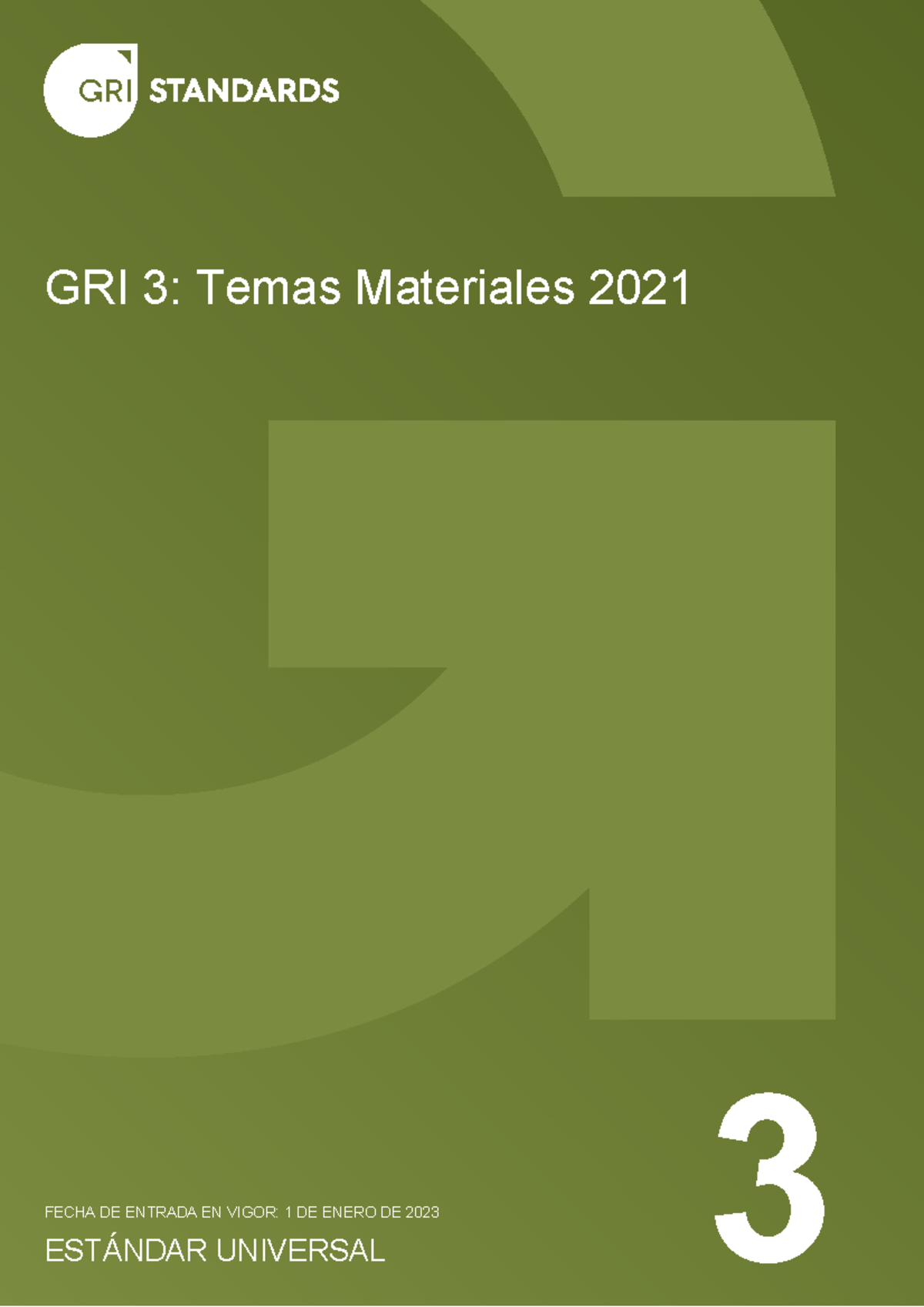 GRI 3: Temas Materiales 2021 - Guía para la Elaboración de Informes ...