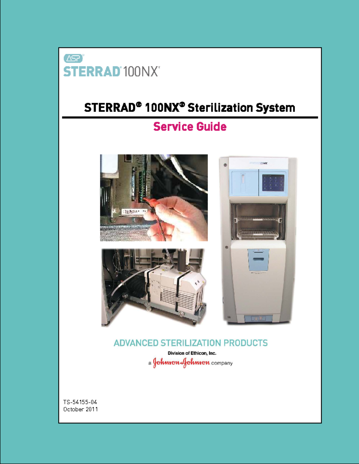ASP Sterrad 100NX Sterilization System Service Guide - Studocu