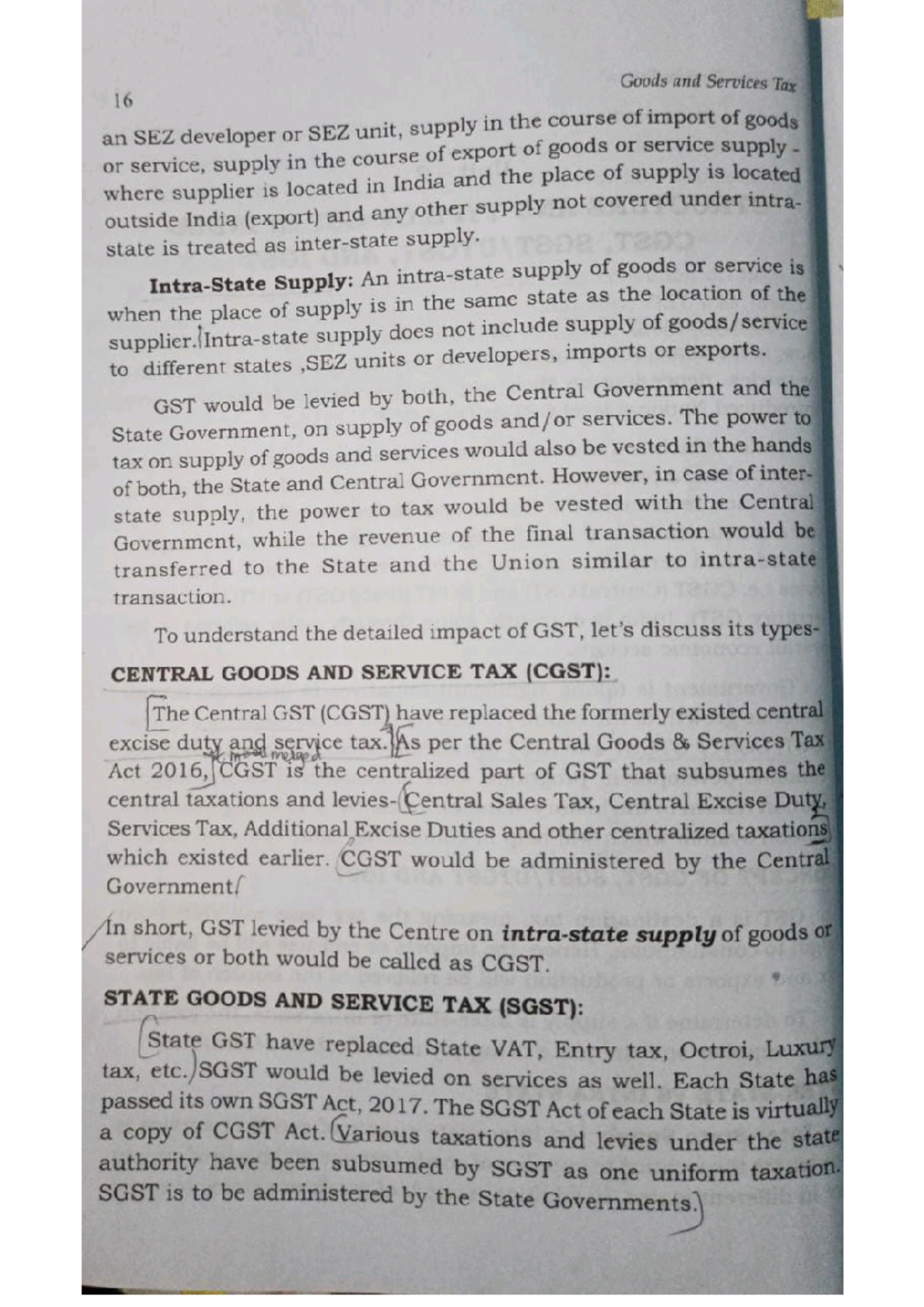 Bcom Taxation notes - B.com finance and taxition - Studocu
