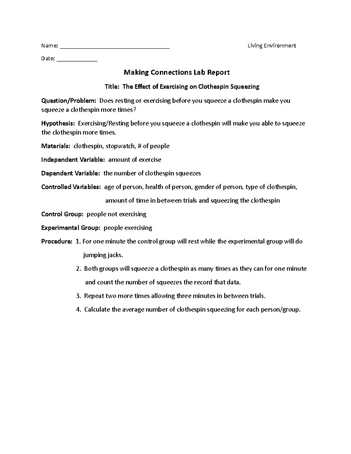 Labmakingconnectionsreport - Name ...