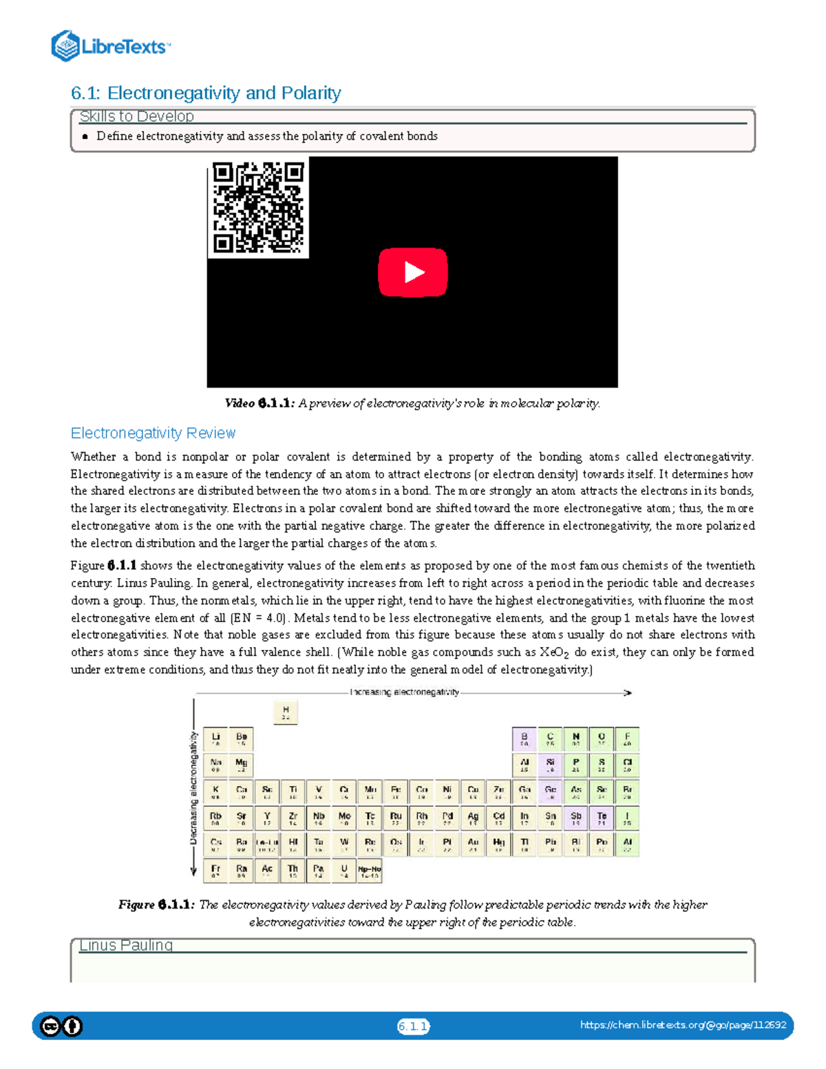 Electronegativity and Bond Polarity in Amino Acids - CHE 202 Lecture ...
