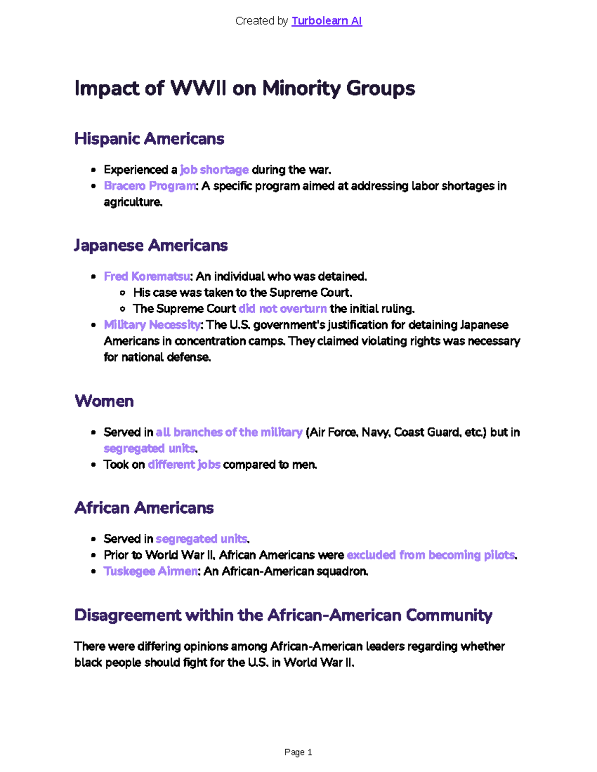 88e3a3cc f9d4 406e bfd3 974b9b11c5e9 - Impact of WWII on Minority ...