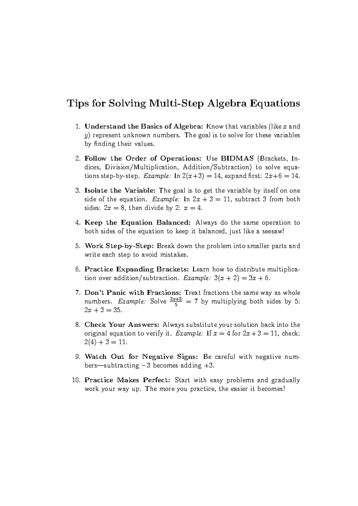Linear Relations Worksheet: Graphs & Equations in Slope-Intercept Form - Studocu