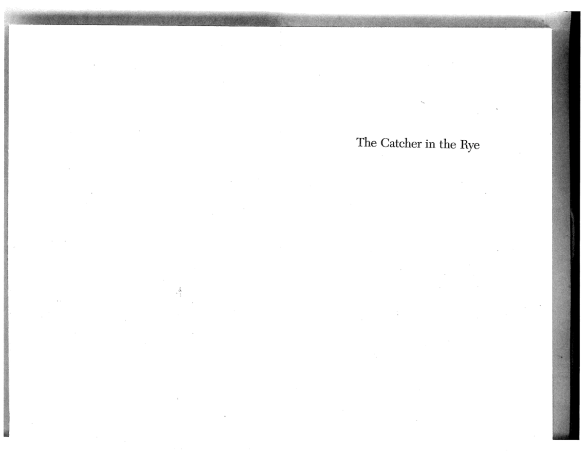 Catcher in the Rye: Exploring Themes of Alienation and Youth - Studocu