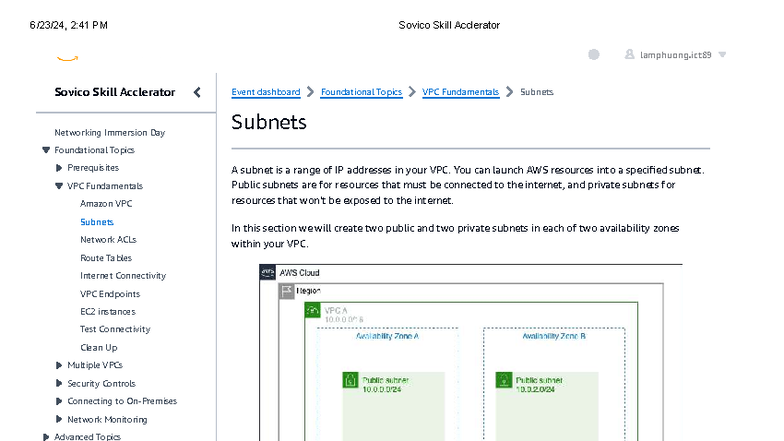 AWS Practise: VPC Fundamentals & Subnet Creation Guide - Studocu