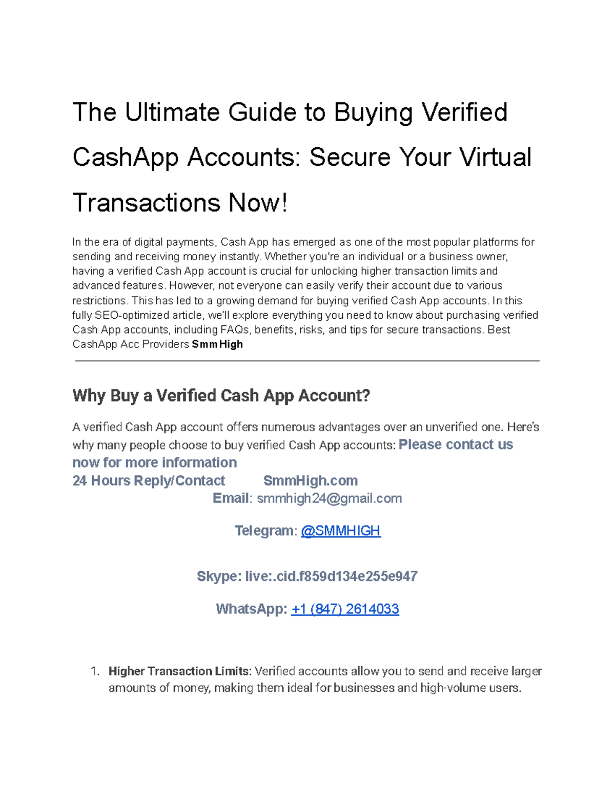 The Ultimate Guide to Buying Verified CashApp Accounts Secure Your ...