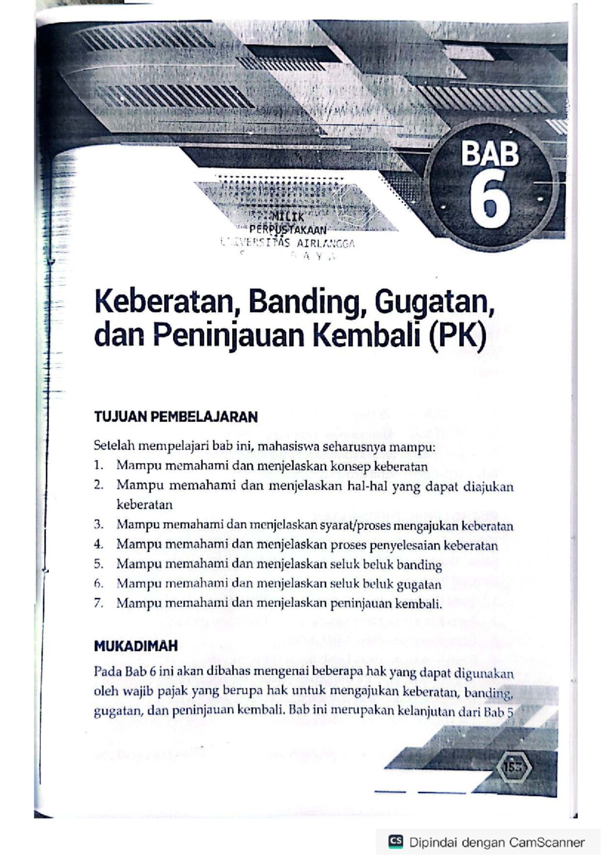 BAB 6: KEBERATAN, BANDING, GUGATAN, DAN PENINJAUAN KEMBALI (PK ...
