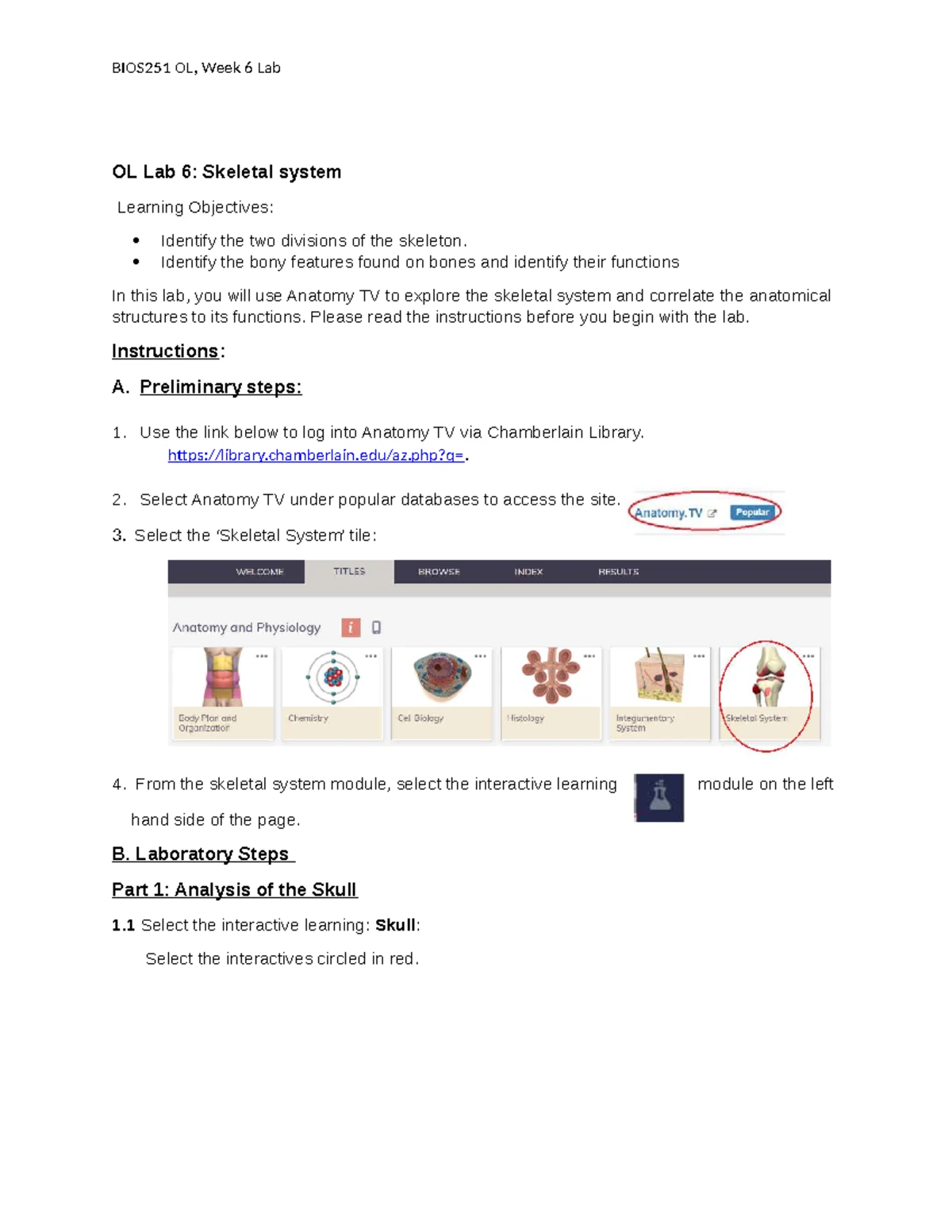 Term list with Practice Pictures - WEEK 1 – Anatomical Language; Organ ...