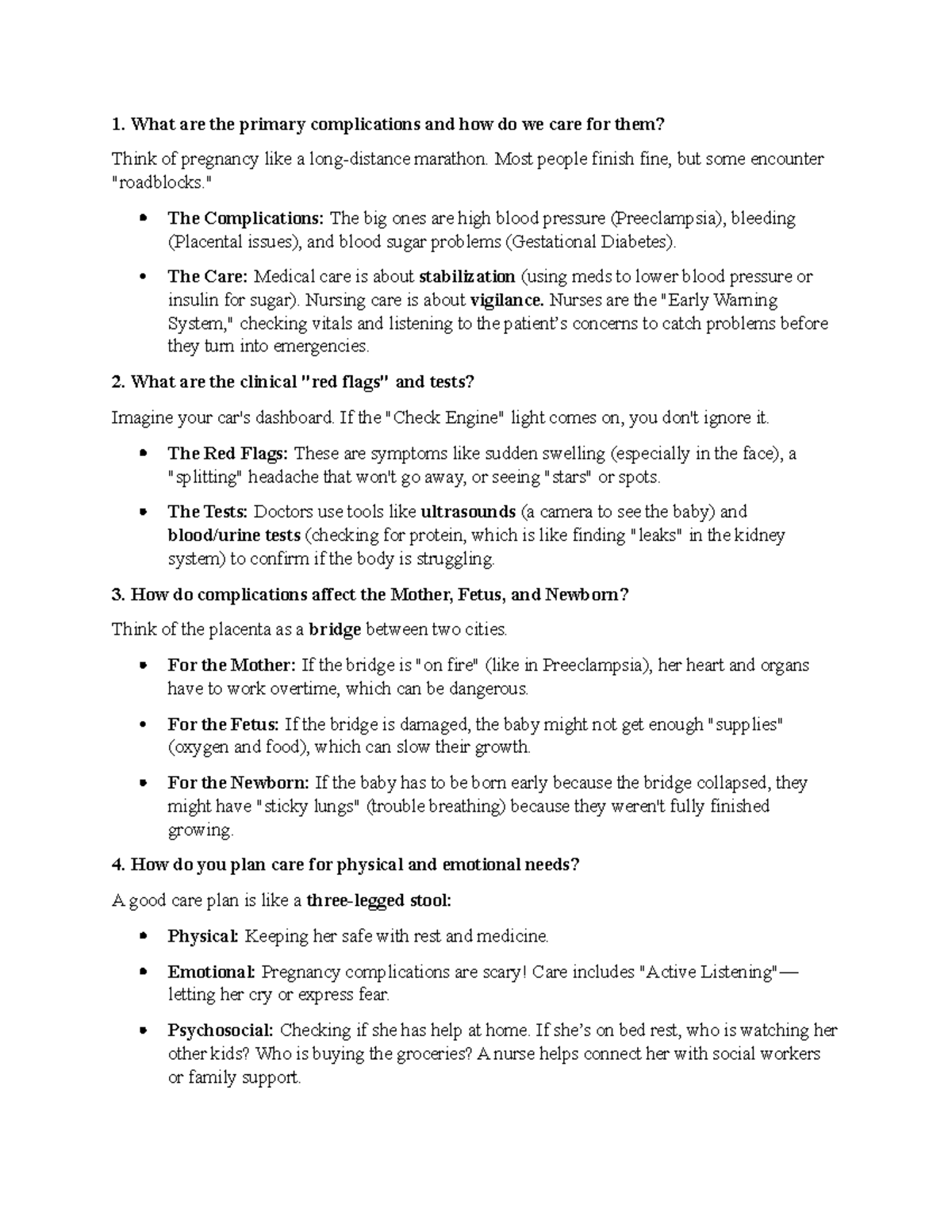 Chap7ob - Complications in Pregnancy: Care & Management Notes - Studocu