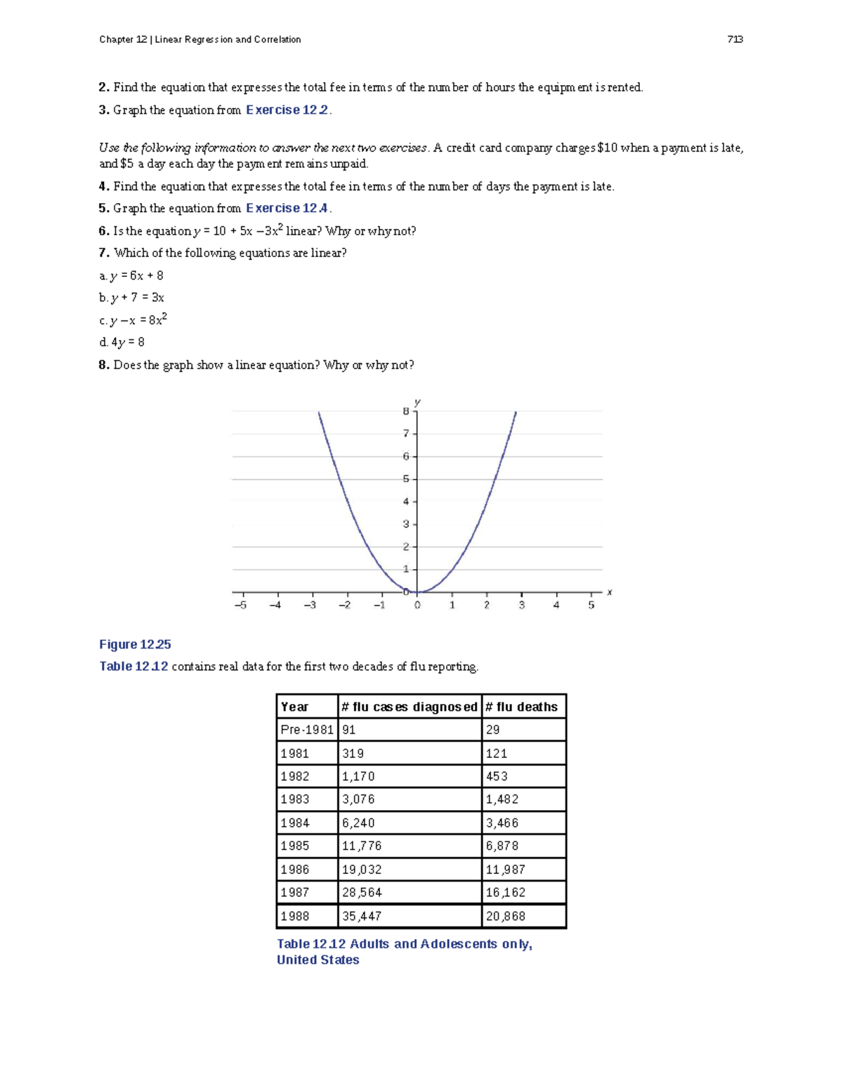Chapter 12: Linear Regression & Correlation - Introductory Stats 361 ...