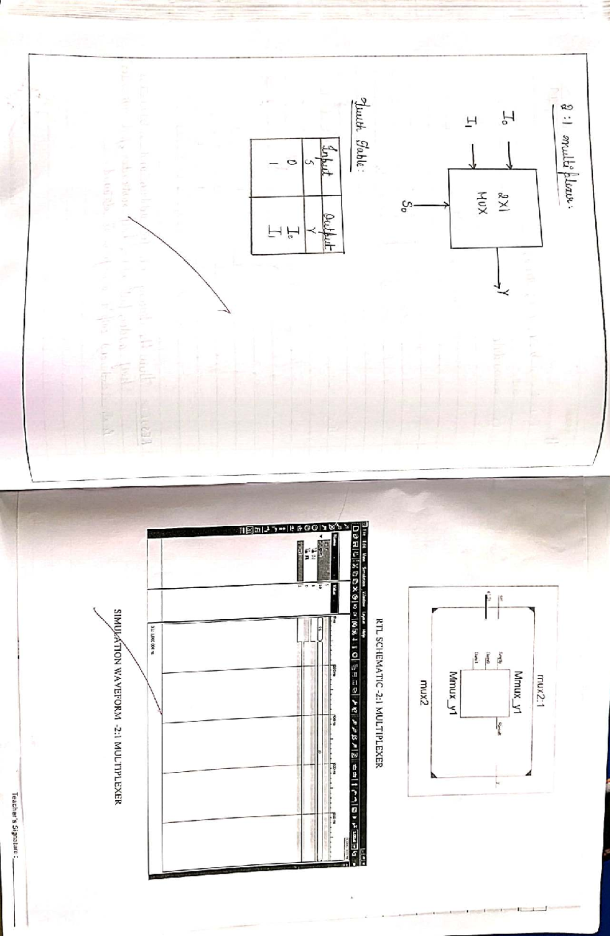DDCO 5: Multiplexer Design & Simulation (2:1, 4:1, 8:1) - Studocu