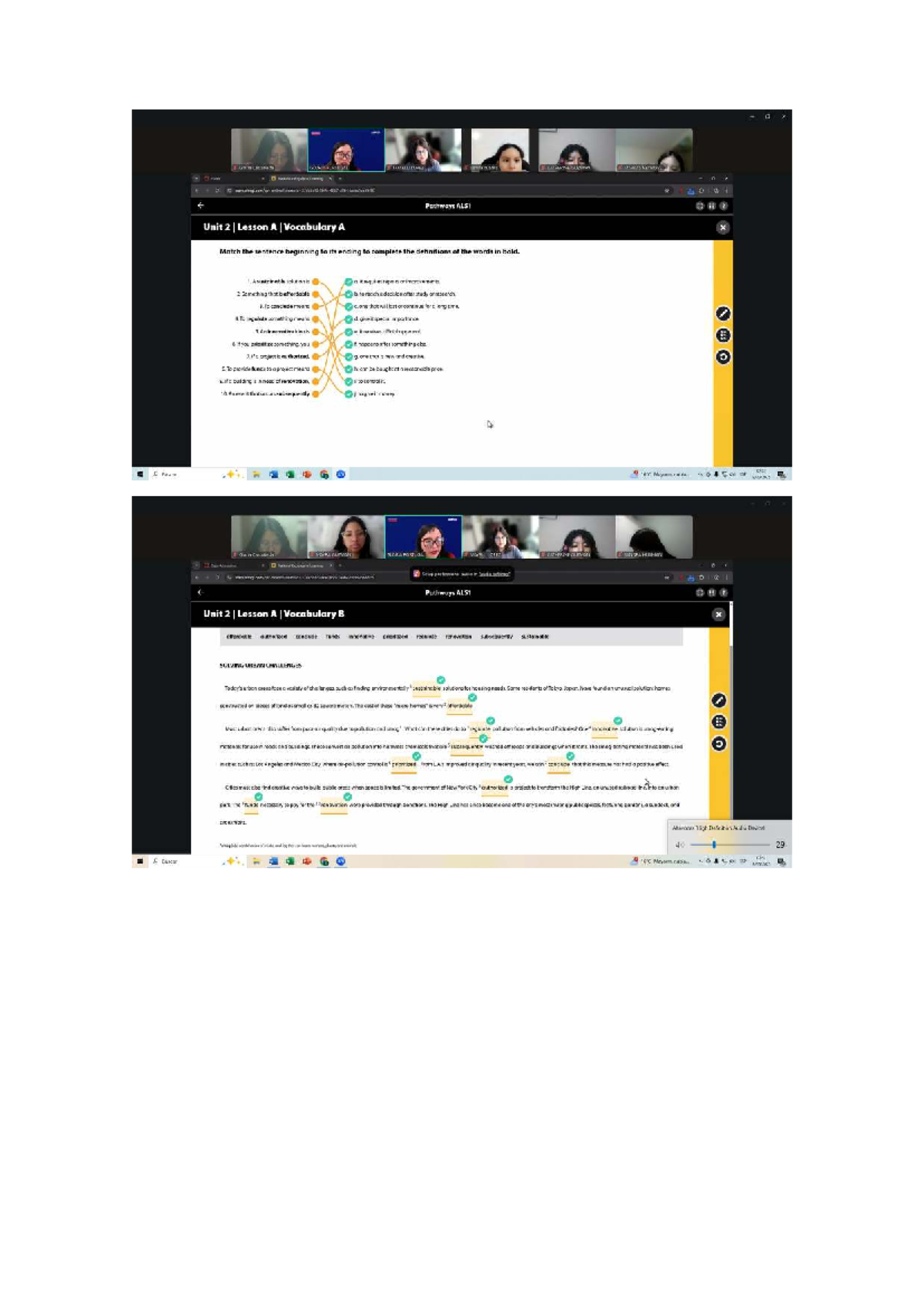 9 MAVELL LOPEZ - Pathways ALS1 Unit 2 Lesson A Vocabulary Exercise ...