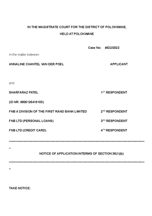 Choice Form Divorce Interest V1 - A) PERSONAL DETAILS OF MEMBER ...