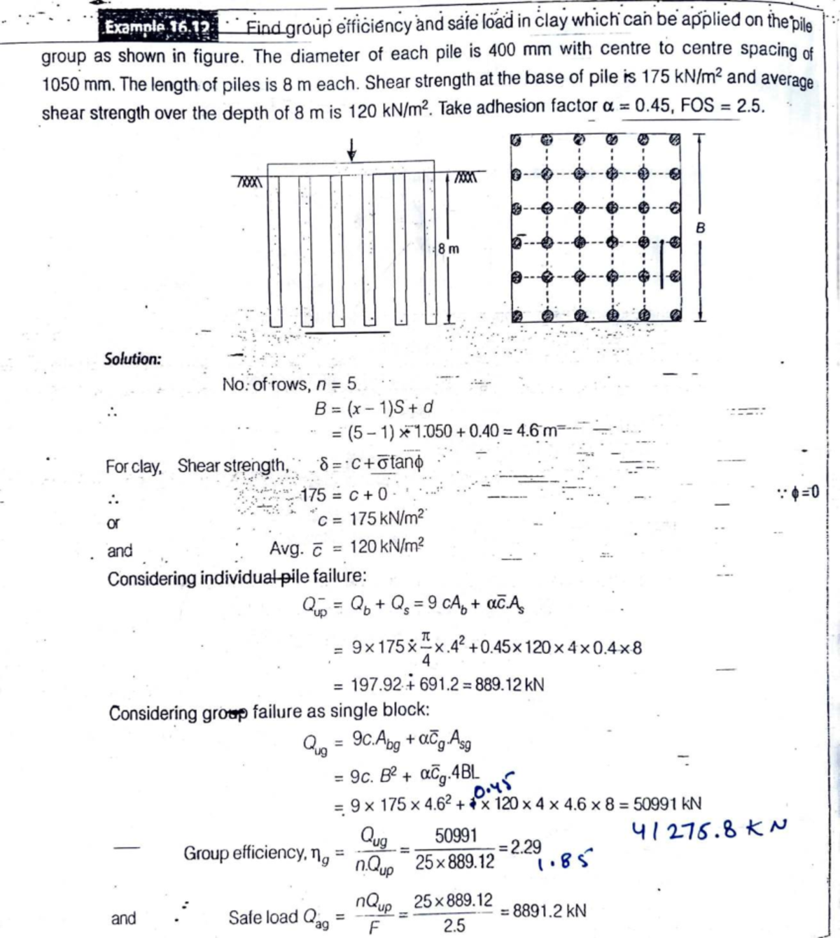 Engineering Assignment 3: Group Pile Analysis and Shear Strength - Studocu