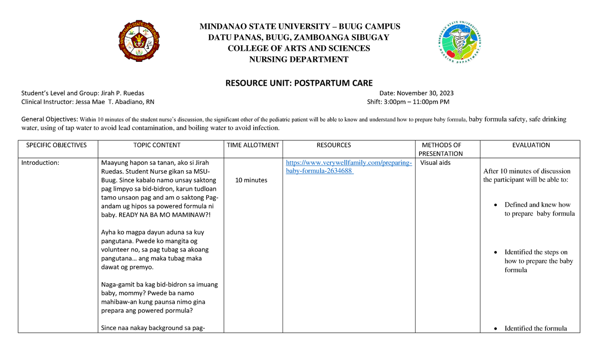 RU-bisaya-powdered-formula - DATU PANAS, BUUG, ZAMBOANGA SIBUGAY ...