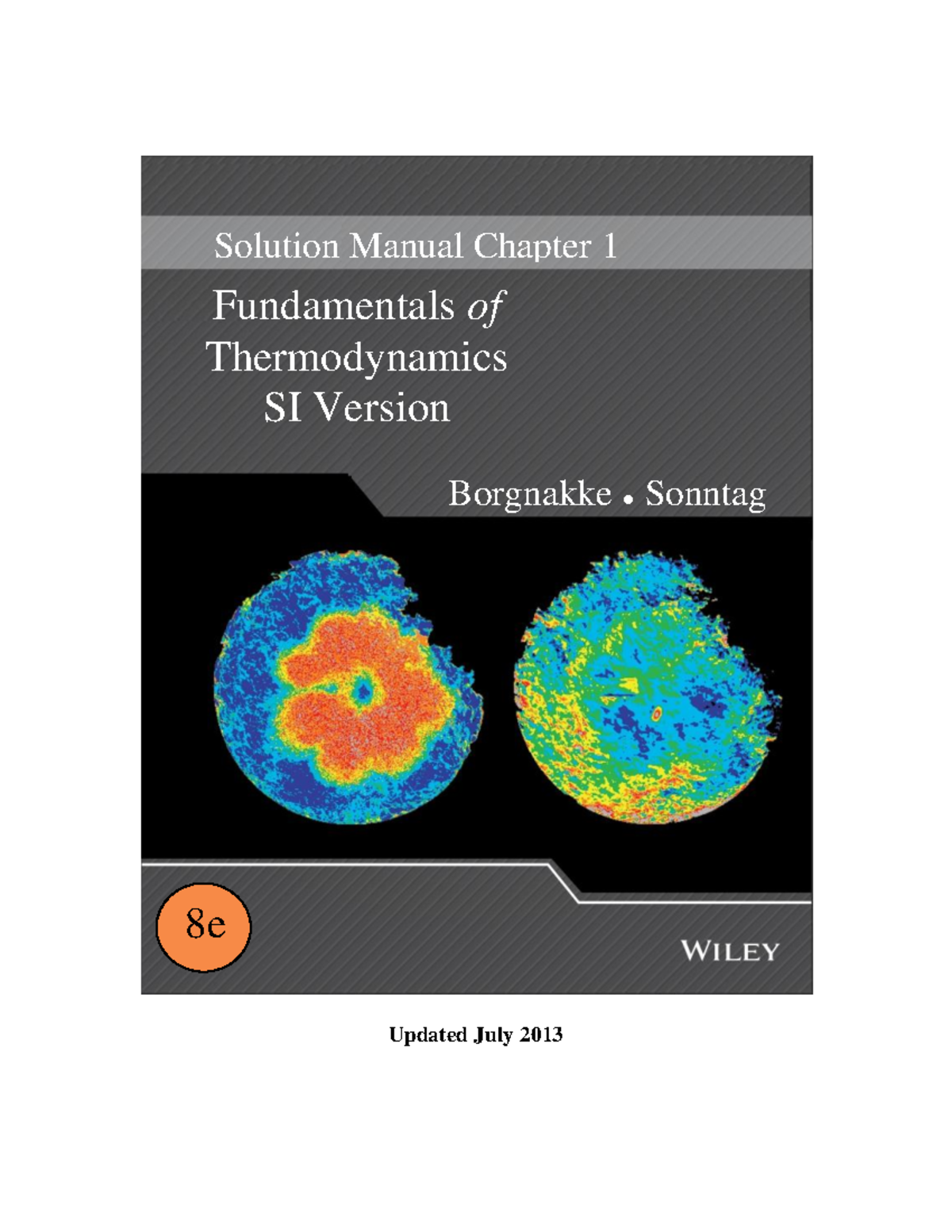 Ch01 - Solutions to Fundamentals of Thermodynamics (Borgnakke, Sonntag ...