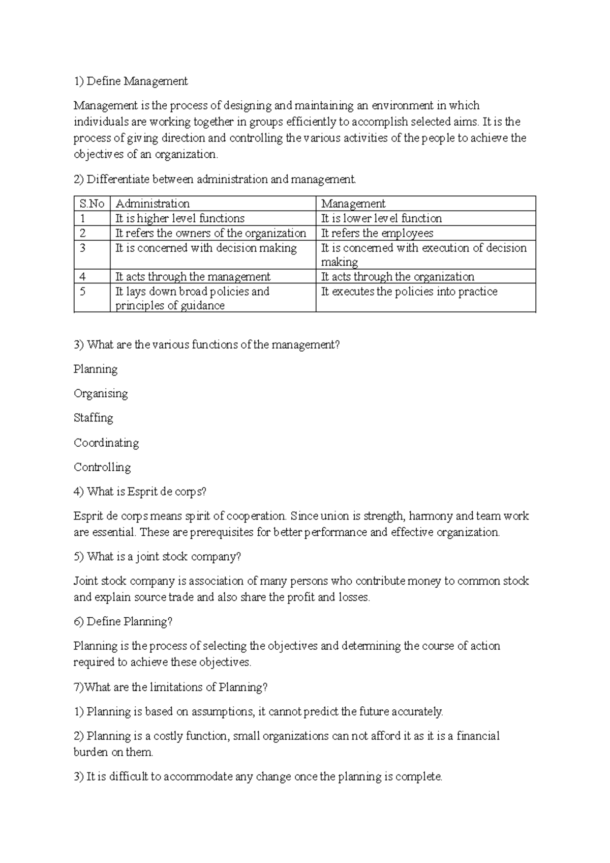 Industrial Management: Key Concepts and Functions - Studocu