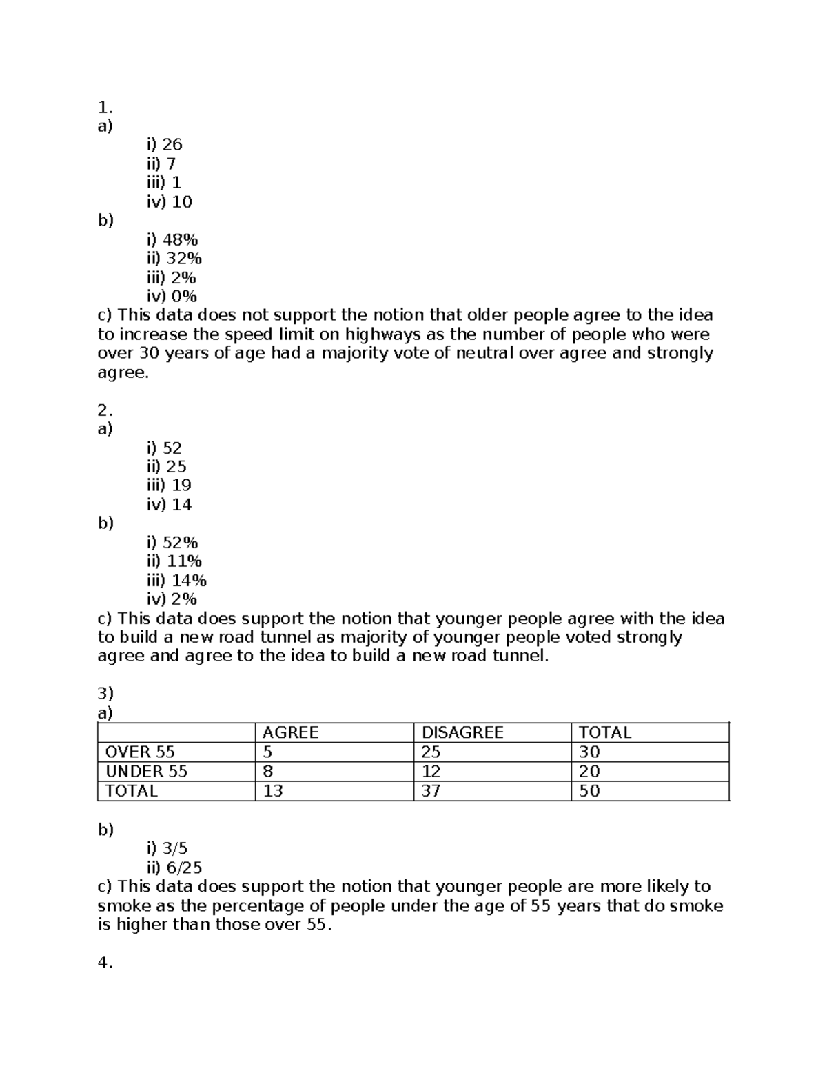 Statistics 9C-D: Analysis of Survey Data on Public Opinions - Studocu