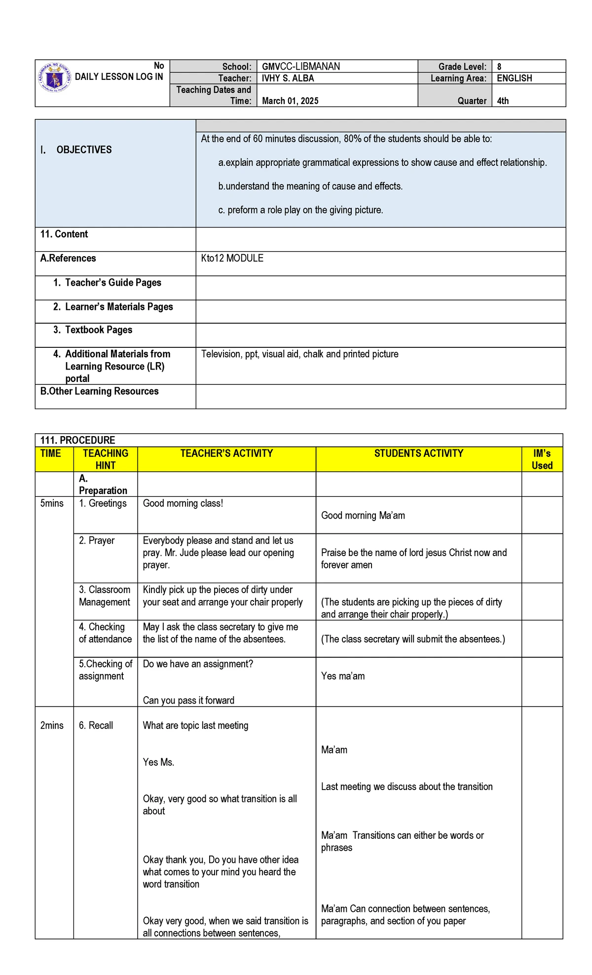 Pec Notes 143 - CHAPTER 1 INTRODUCTION TO PEC What is pec? The ...