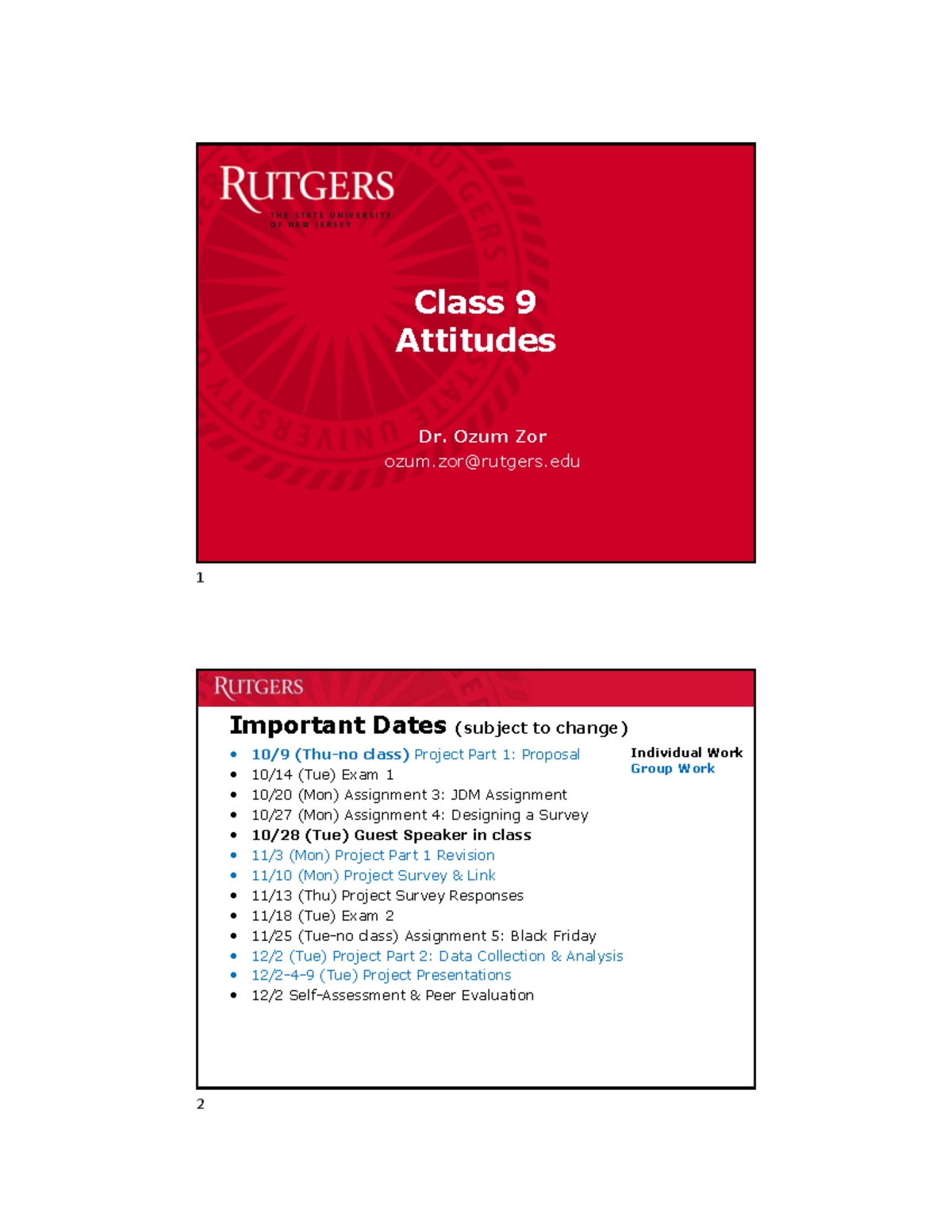 Cognitive Bases & Affective Influences on Low-Effort Attitudes (Class 9 ...