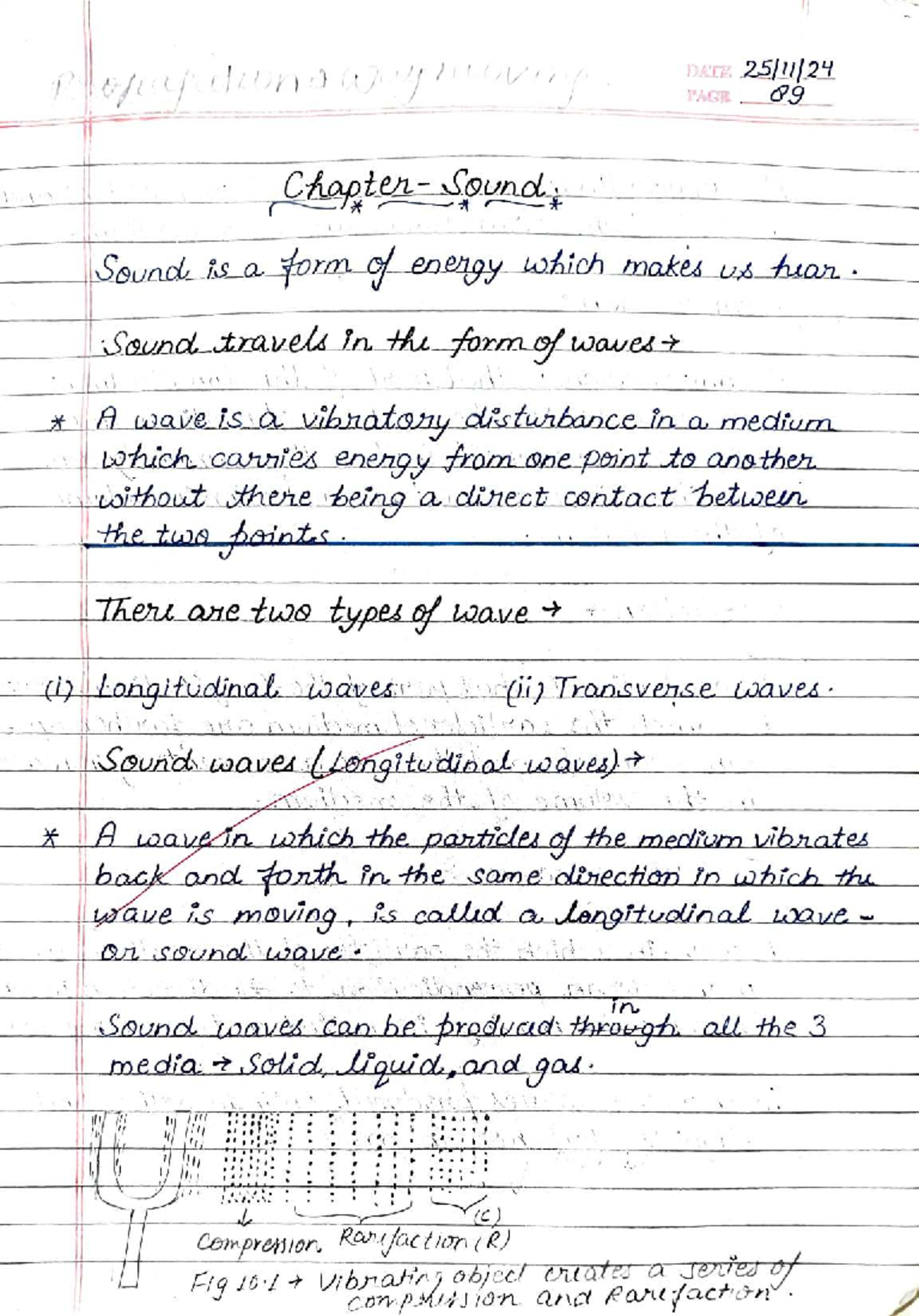 Class 9 Science: Sound Waves and Their Properties - Studocu