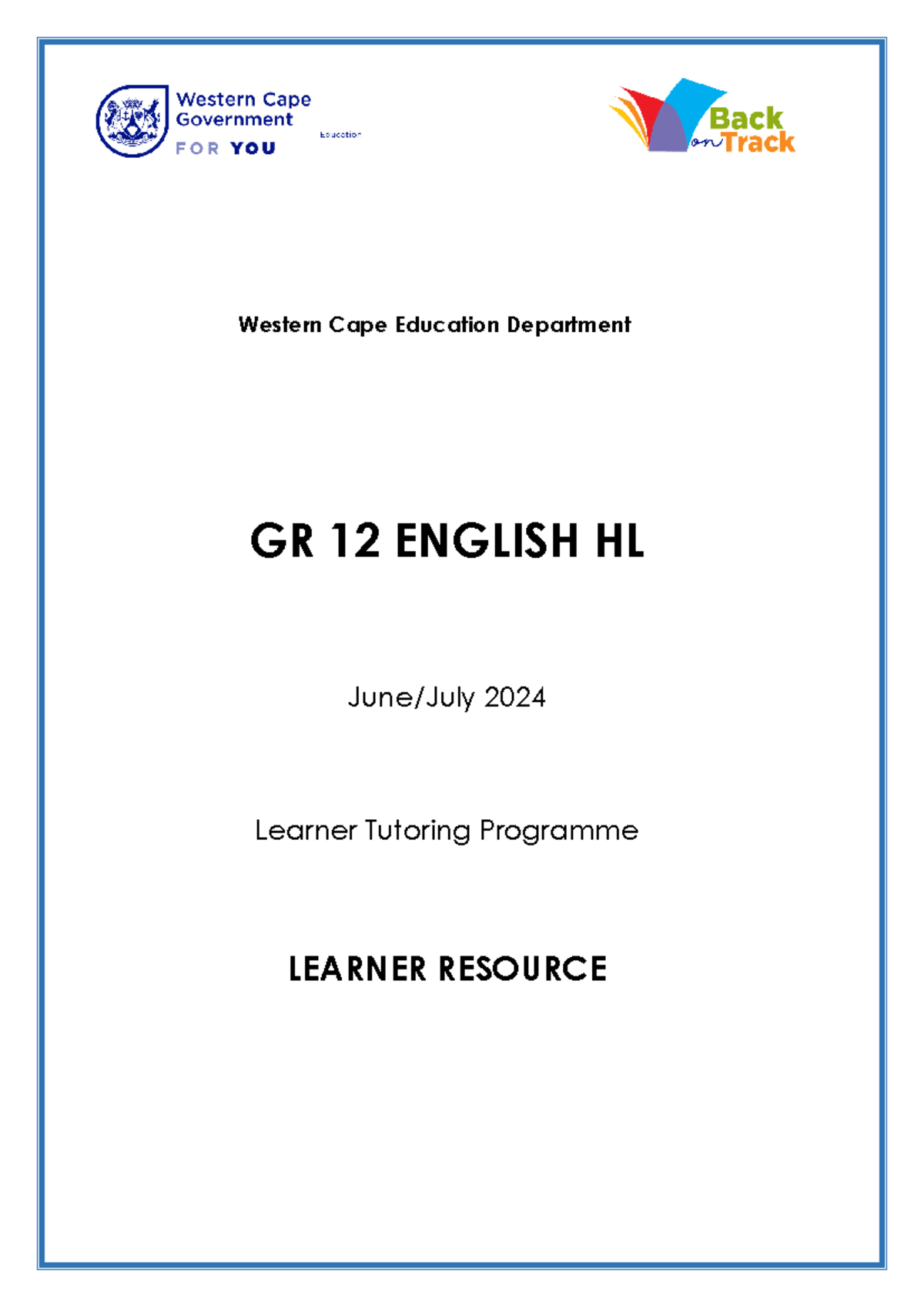 Final Exam Study Guide for GR 12 English HL: Key Resources and Tips ...