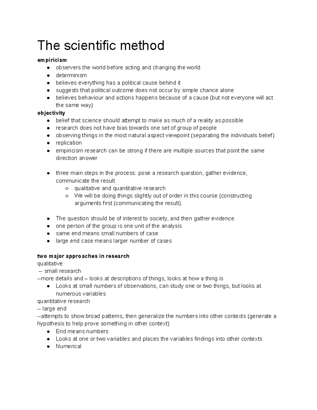 Polsci 2NN3 - Understanding the Scientific Method in Social Research ...