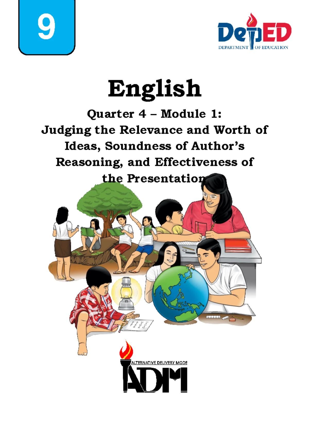 English 9-Q4-M2 - Learning Module - English English – Grade 9 Quarter 4 ...