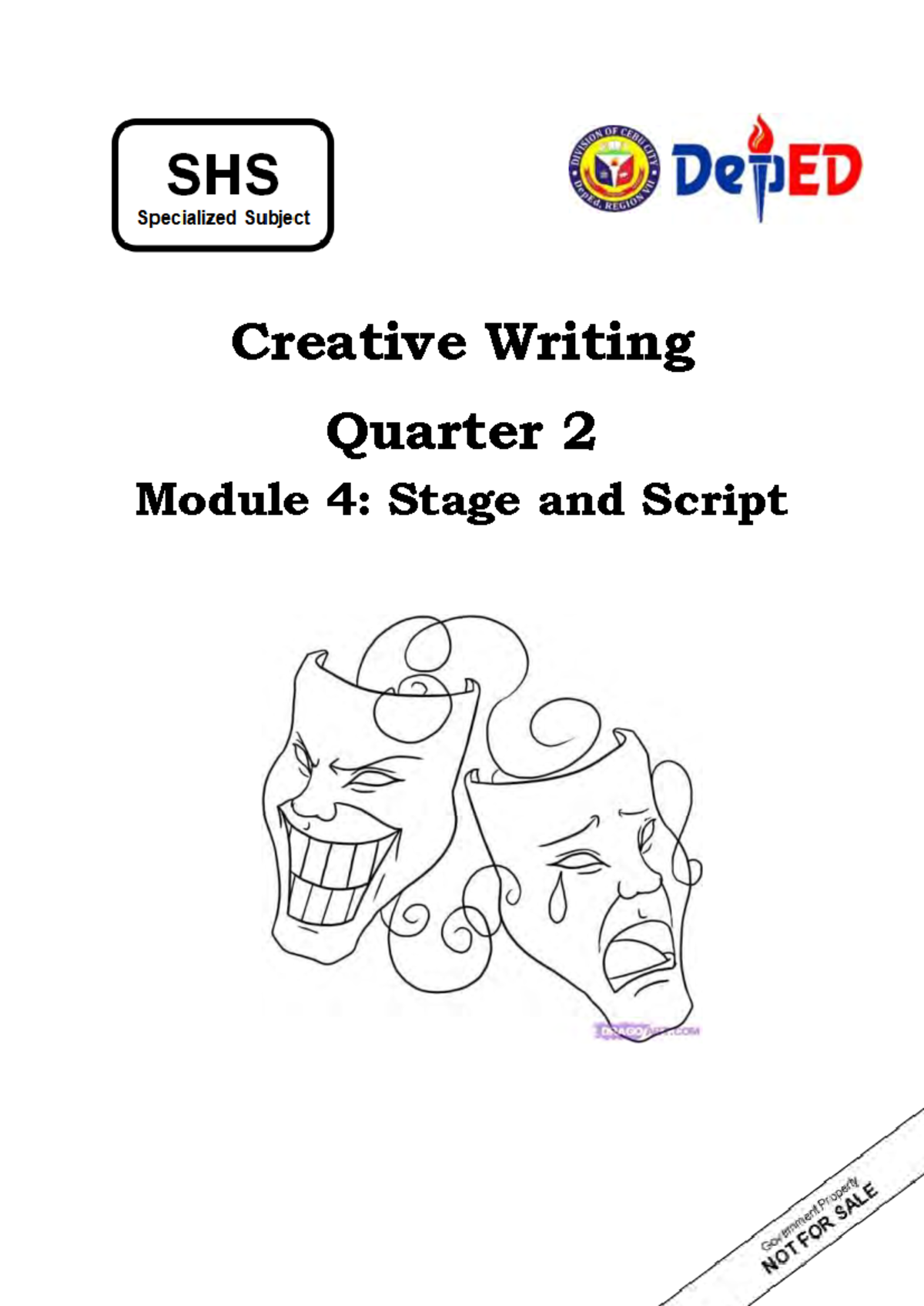 Creative Writing Q2: Module 4 - Stage and Script Insights - Studocu