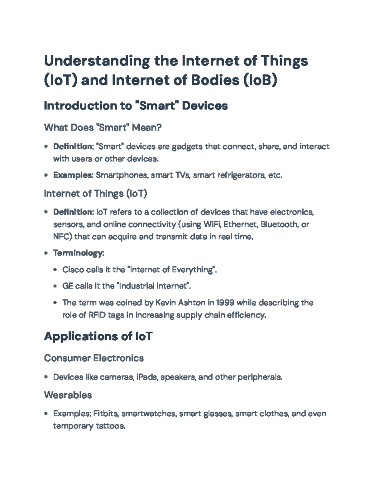 Understanding IoT and IoB: A Networking Perspective & Ethical Issues ...