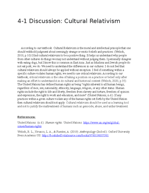 7-1 Discussion Mind Maps and Applied Anthropology - Cultural ...
