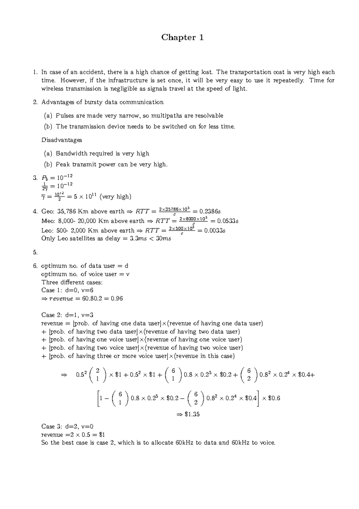 Chapter 1: Overview of Wireless Communication Challenges and Solutions ...