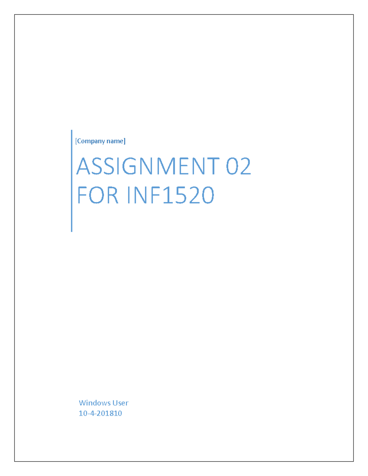 Assignment 02 for INF1520: User Interface Design Insights - Studocu