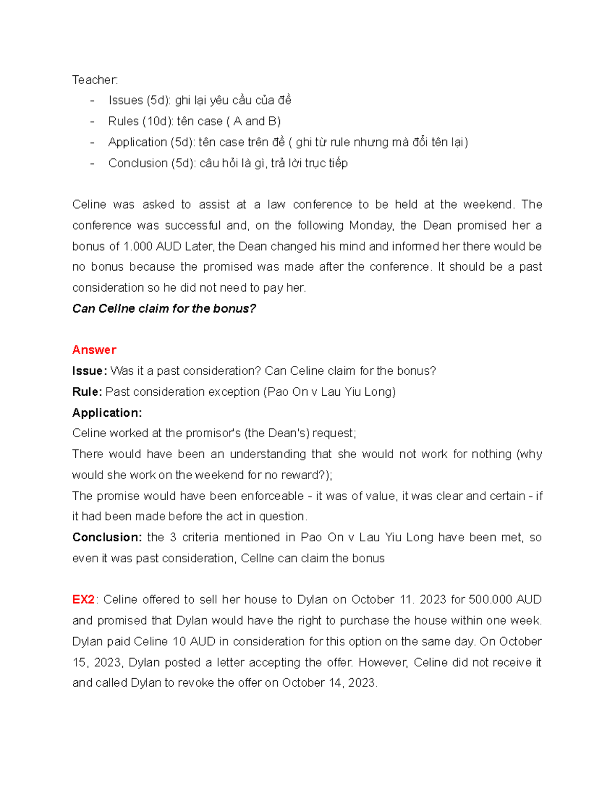 IRAC Method: Legal Analysis Notes for Case Studies and Applications ...