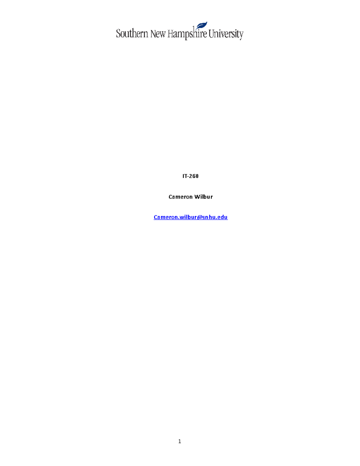 IT 260 Module Six Test Cases for Login Page Functionality - Studocu