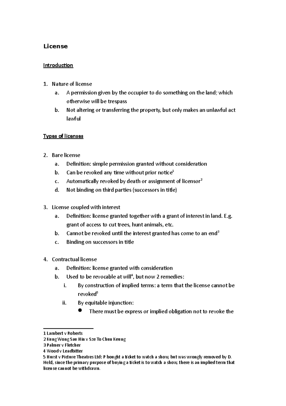 Law 101 Semester 2 Lecture 6: Understanding Licenses and Their Types ...