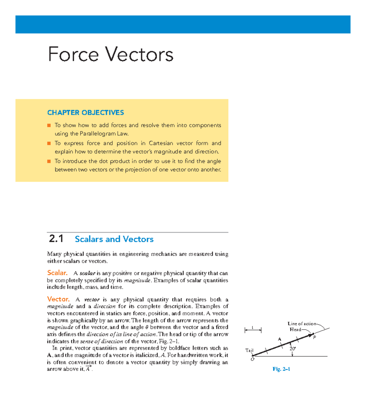 Force Vectors - Force Vectors CHAPTER OBJECTIVES n To show how to add ...