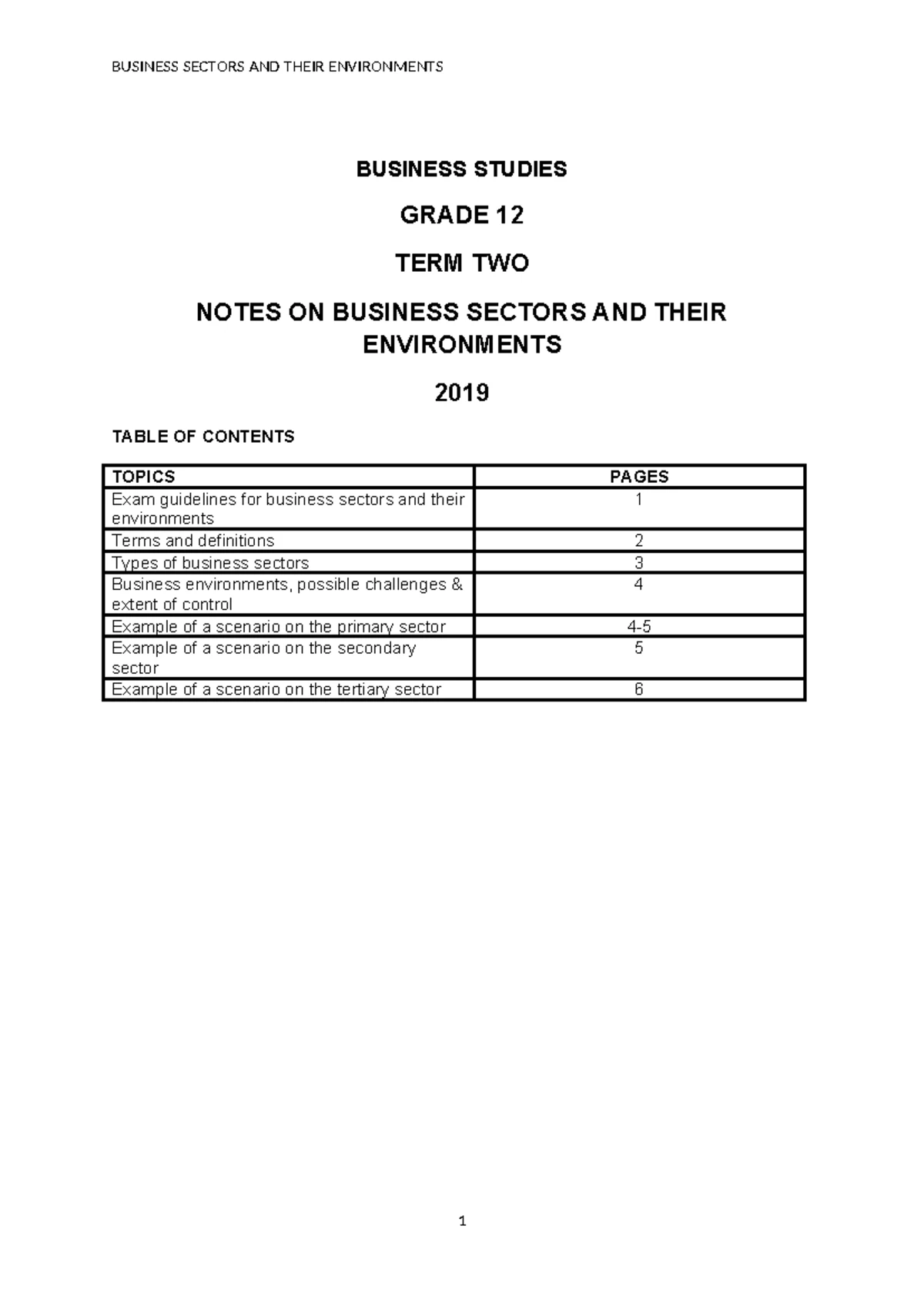 Business Studies Grade 12 Term 3 Notes on Investment & Insurance - Studocu
