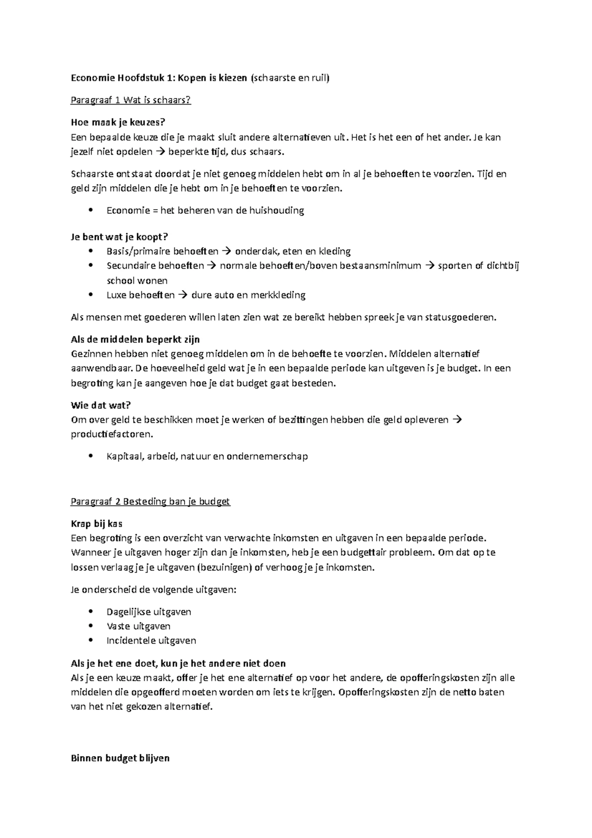 Studietips voor Economie: Effectief Leren en Oefenen ORT31 - Studeersnel