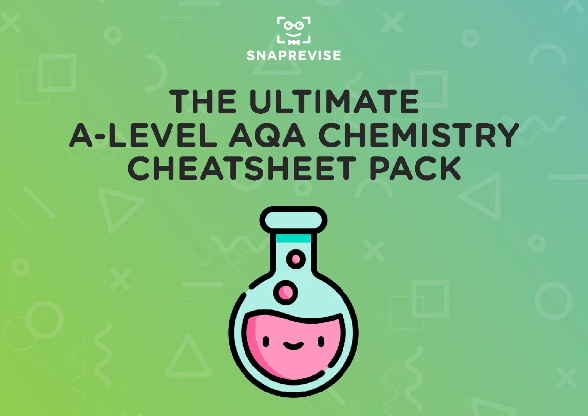 AQA Chemistry a-level practical 4 - Researched expected results Test 1 ...