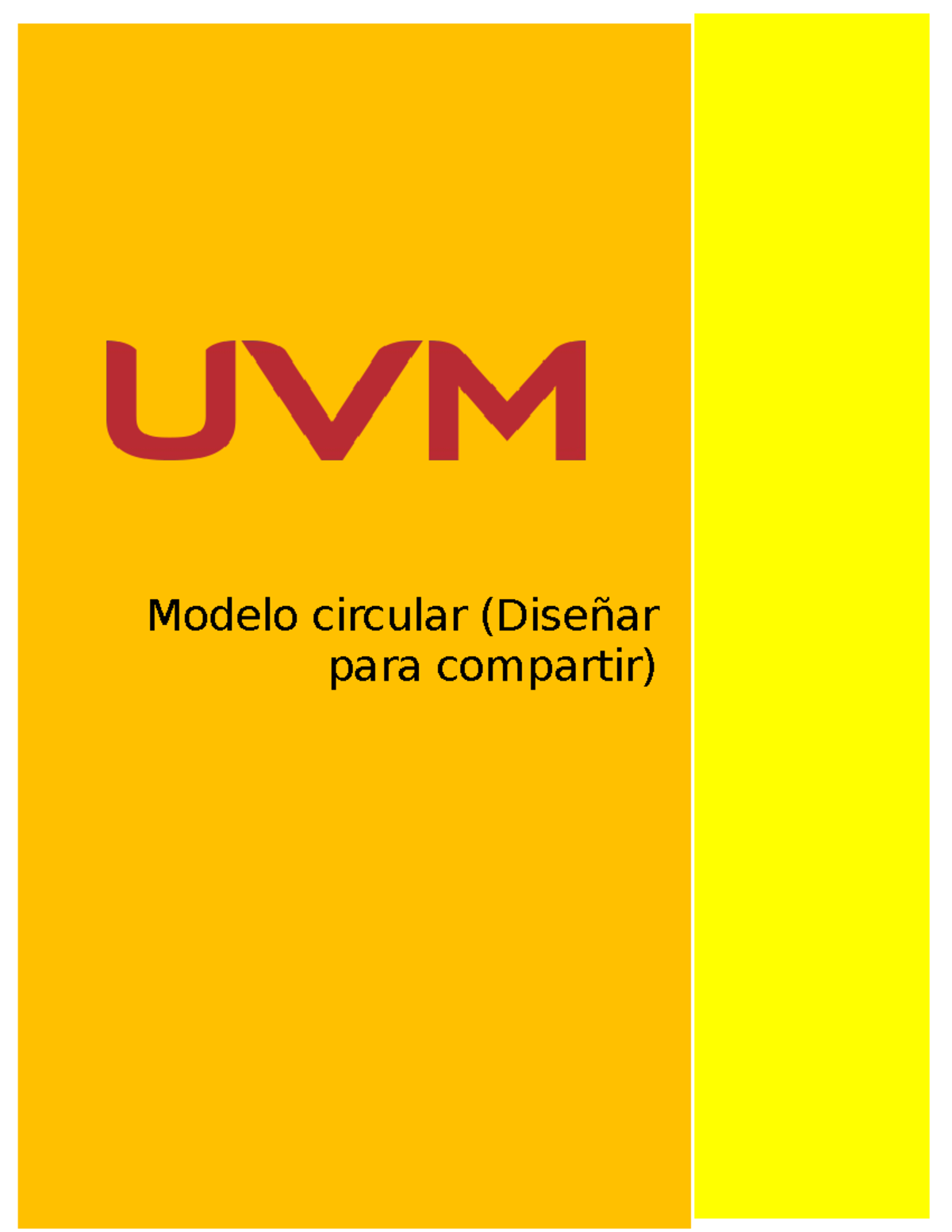 Modelo circular (Diseñar para compartir) - Modelo circular (Diseñar ...