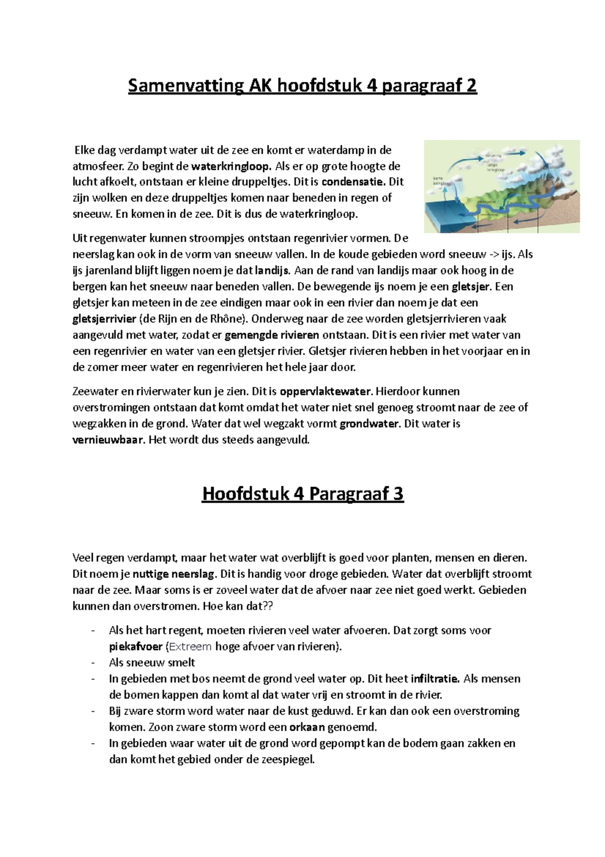 Samenvatting AK hoofdstuk 4 paragraaf 2 - Samenvatting AK hoofdstuk 4 paragraaf 2 Elke dag ...