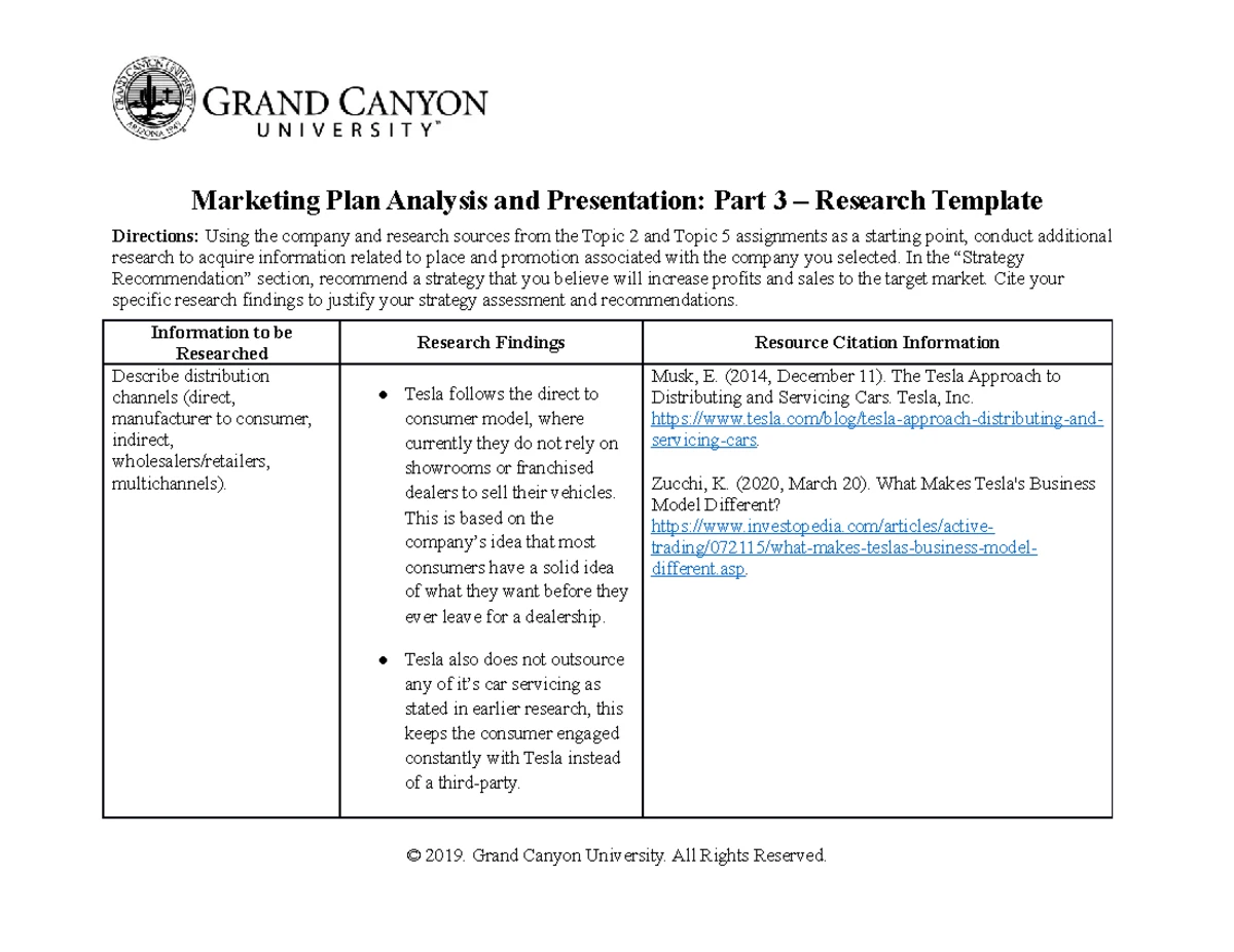Mkt-315-rs-t5-marketing Plan: Distribution & Pricing Strategies