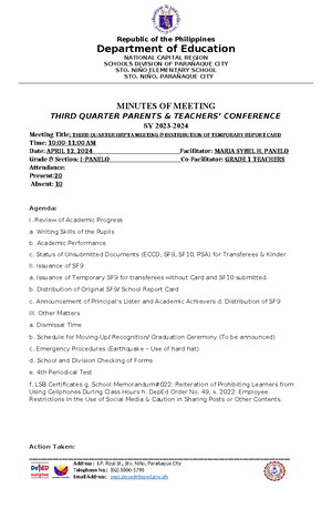 MG Lesson Plan(4,5,6) - Lesson Plans for Multigrade Classes Grades 4, 5 ...