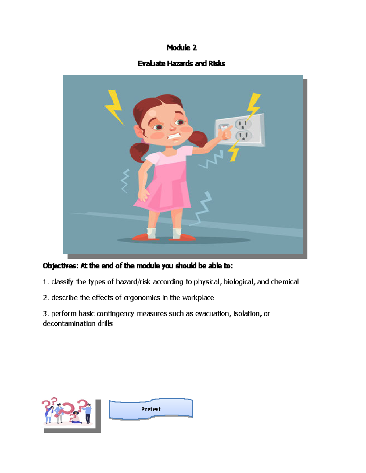 Module 2 Tle 7 - Evaluate hazards - Module 2 Evaluate Hazards and Risks ...