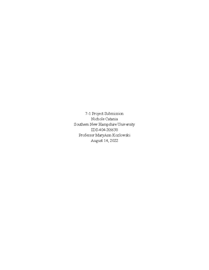 [Solved] or this activity you will write a short paper introducing ...