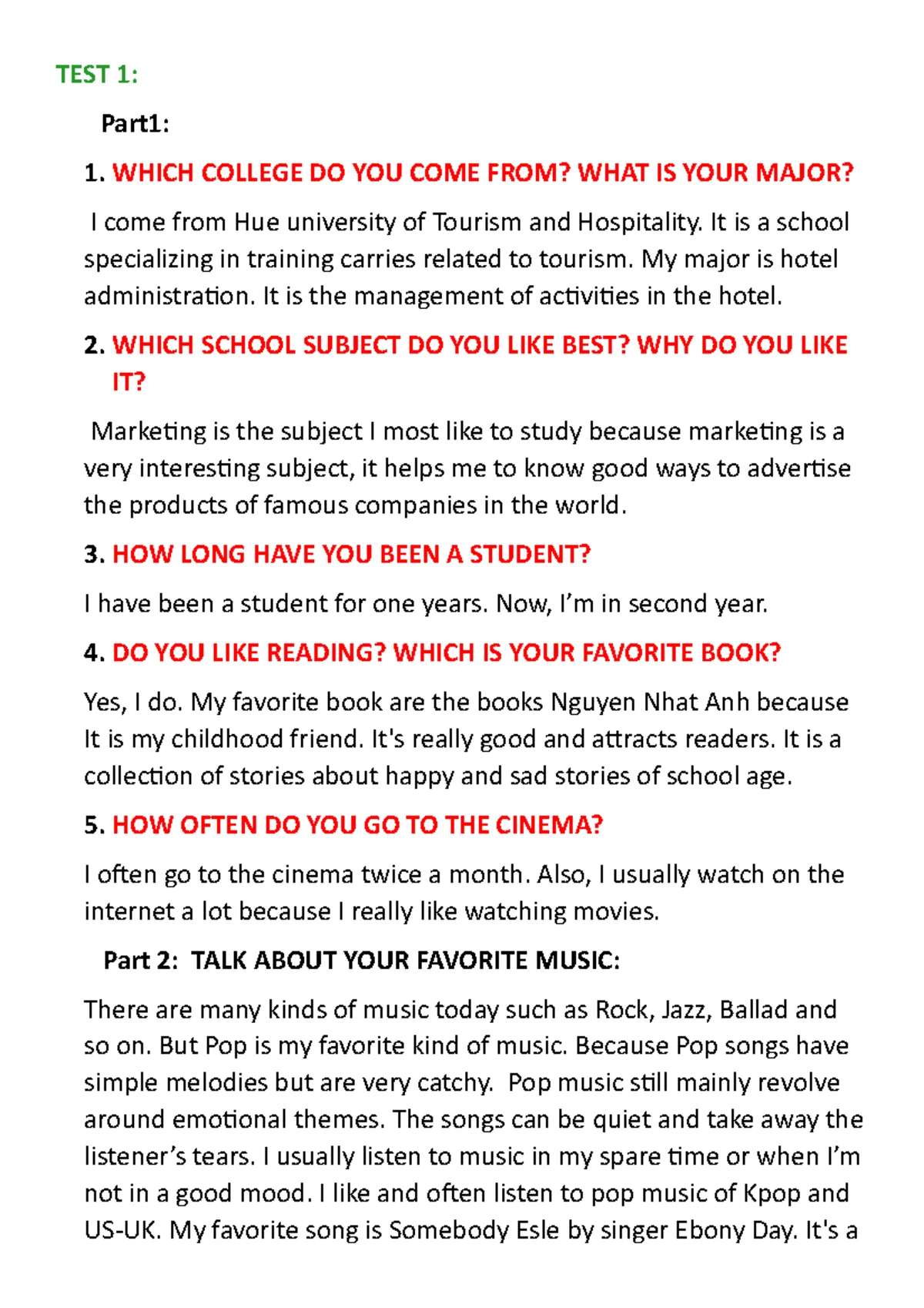 Pathways 2 - Reading, Writing, and Critical Thinking - Answer Key ...