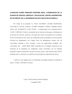 Guia Para Punto de Tesis USAC - LINEAMIENTOS MÍNIMOS A OBSERVAR PARA LA ...