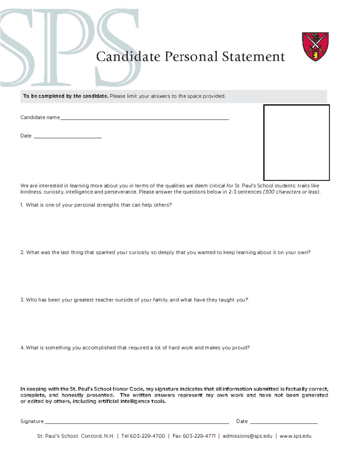 SPS Student Essay - Personal Statement for Law Foundation - Studocu